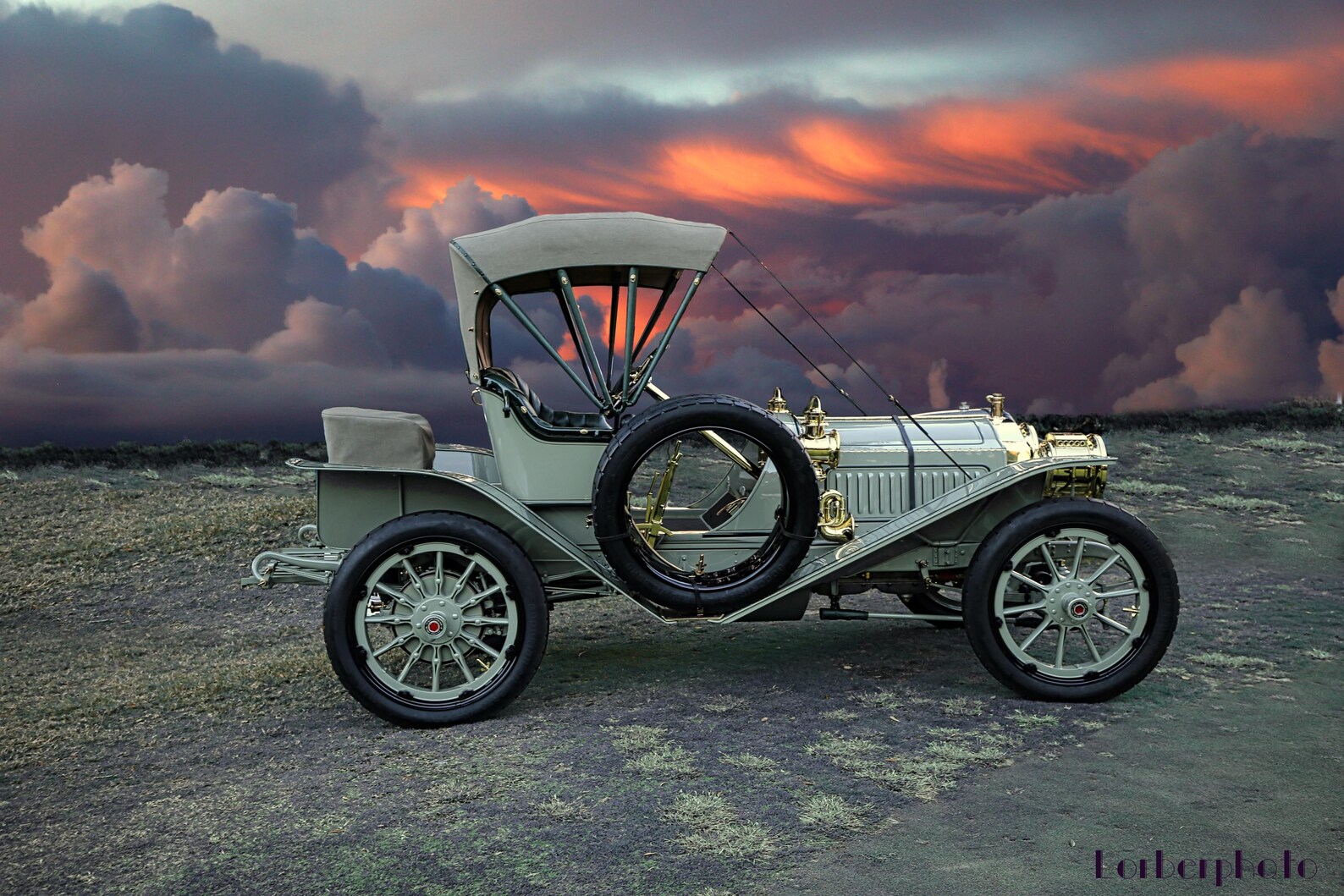 1908 Packard Model Thirty UA Roadster - Digital Download - Wall Art ...