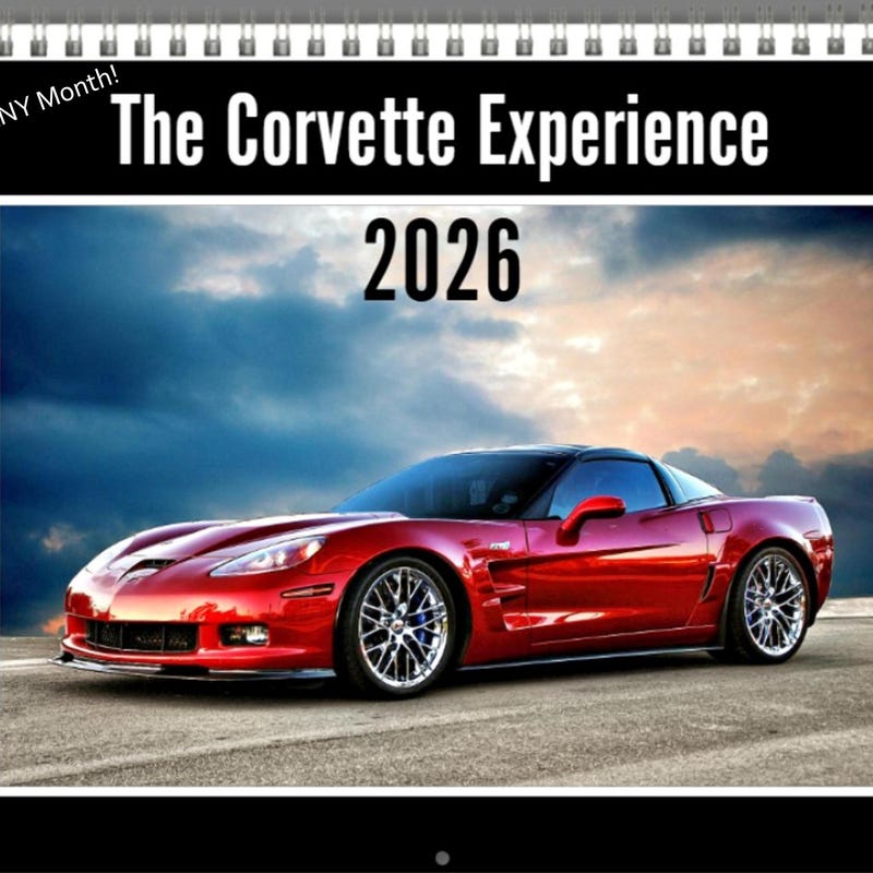 2026 Corvette Calendar - Etsy