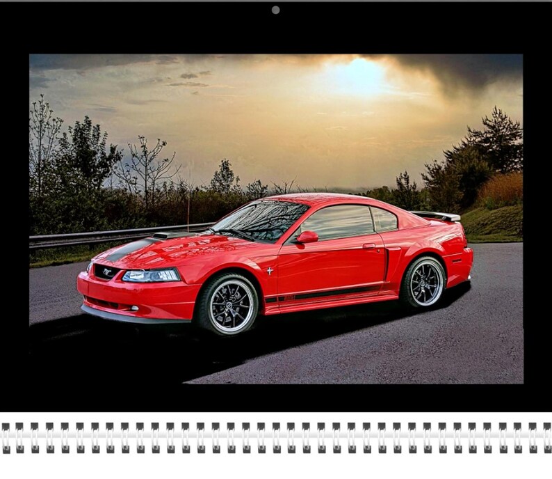 2026 Mustang Car Calendar – Personalized Photo Gift, 8.5"x11" - Etsy