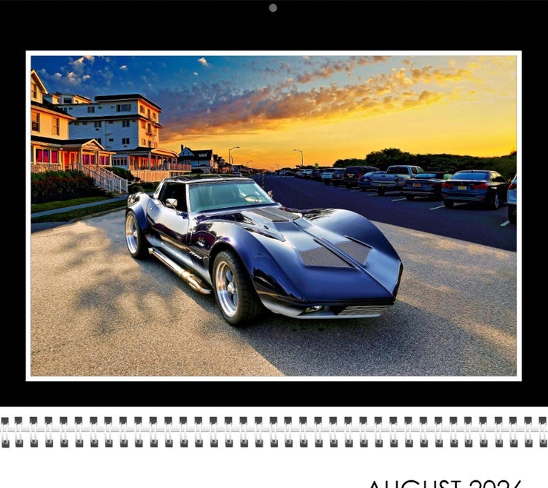 2026 Corvette Legends Car Calendar – Personalized Photo, Classic Chevy ...