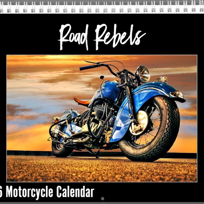 Motorcycle Calendars 2026 - Etsy