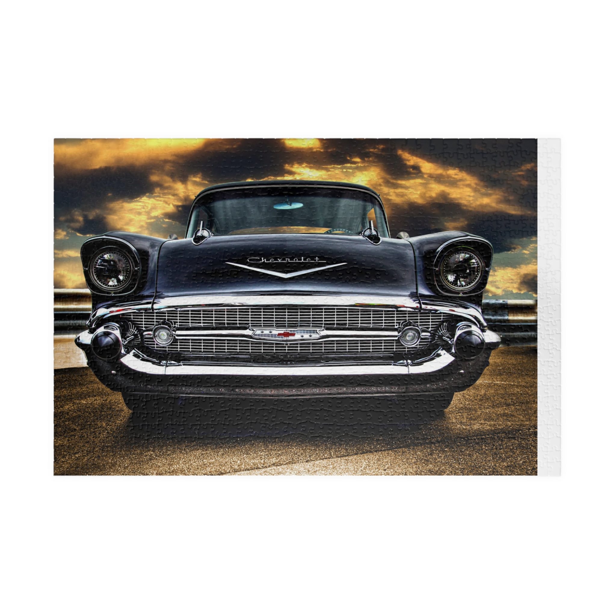 1957 Chevy Bel Air Jigsaw Puzzle 1014-piece. Fun for the Whole Family ...