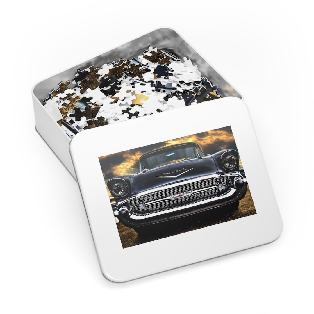 Premium Classic Car Jigsaw Puzzle 1000-piece 1957 Bel Air - Etsy