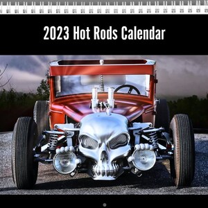 2022-2023 Hot Rod Calendar start at ANY Month/year - Etsy