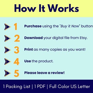 Float Trip Packing List PDF, Printable Float Trip Packing List, River ...