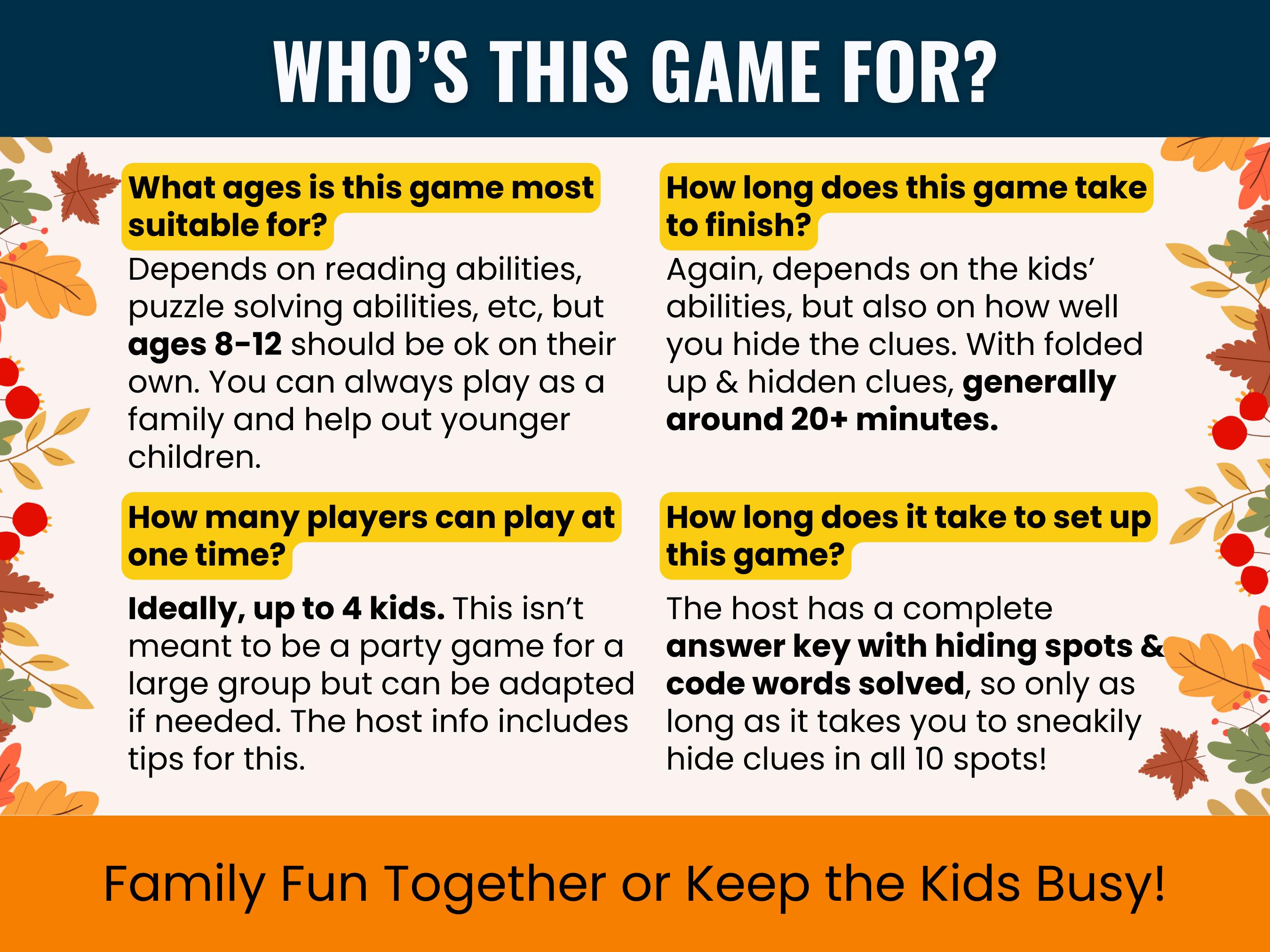 Indoor Thanksgiving Scavenger Hunt, Printable Turkey Treasure Hunt ...