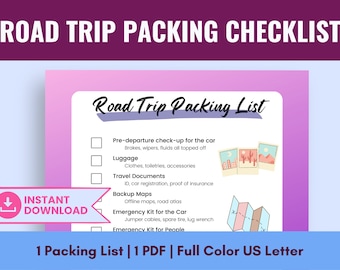 Float Trip Packing List PDF, Printable Float Trip Packing List, River ...