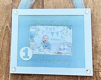 First Birthday Frame - Etsy