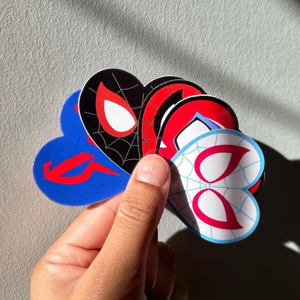 Spider Man Stickers - Etsy