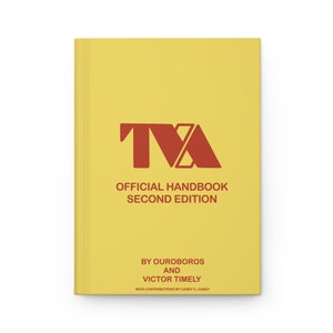 TVA Official Handbook Second Edition Hardcover Matte Journal L TVA ...