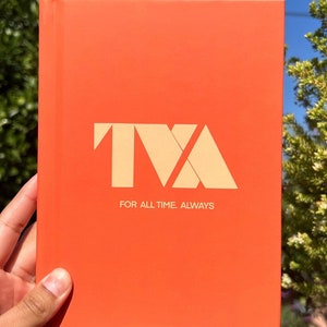 TVA Journal L TVA Notebook L TVA Hardcover Matte Journal - Etsy