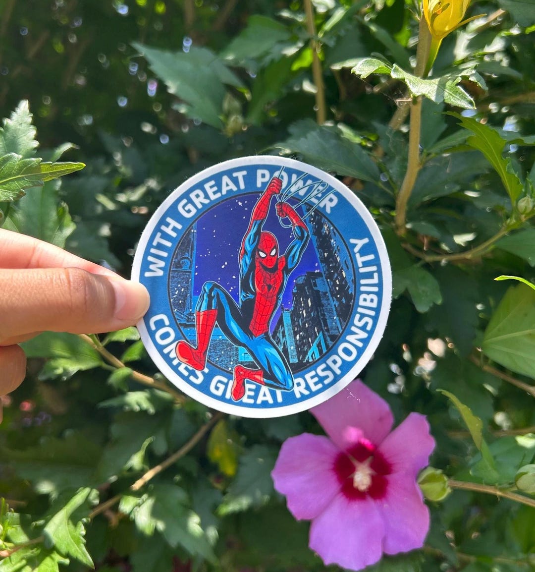 Spidey Sticker | Into the Spider Verse Stickers | Spider Man Stickers ...