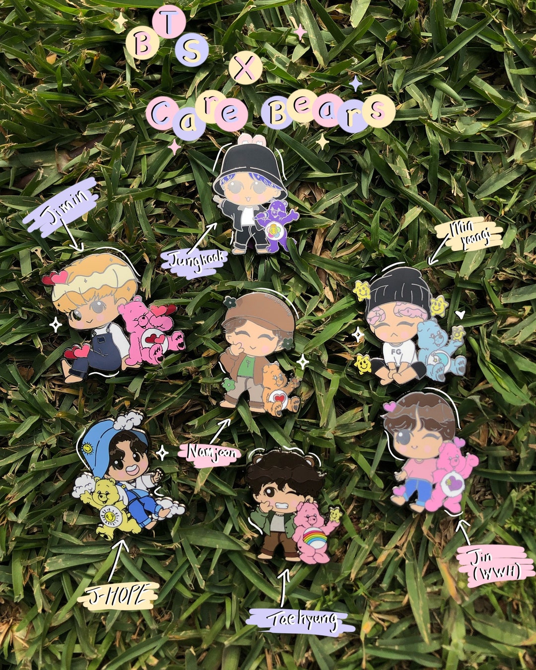 Chibi Enamel Pin - Etsy