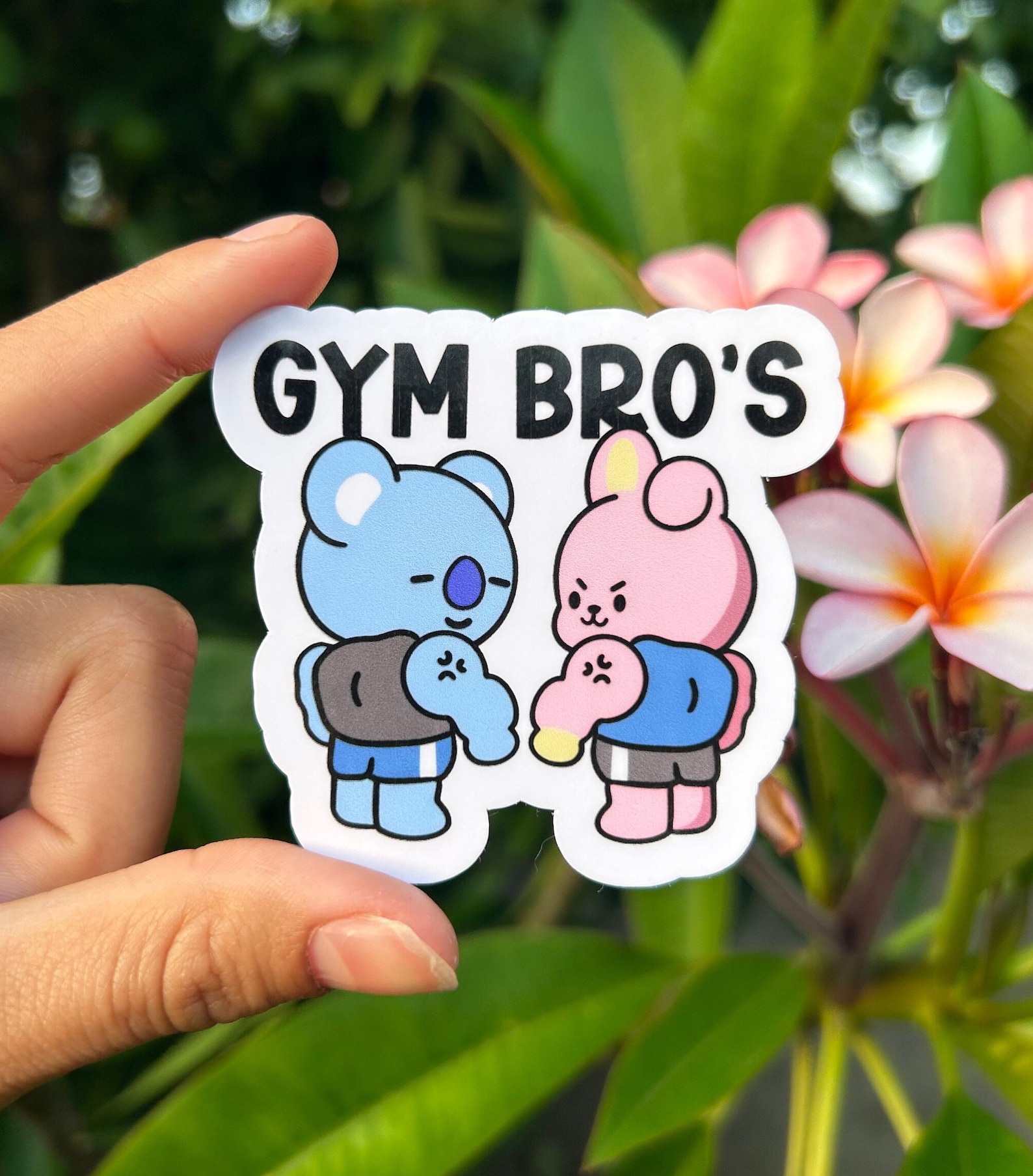Gym Bros, Kpop Stickers - Etsy
