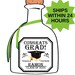 Custom Patron Label, Liquor Label, Graduation Bottle Labels, Grad Gift ...