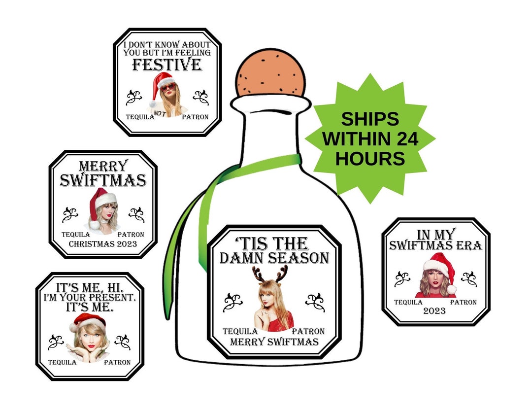 Custom Patron Label, Taylor Custom Label, Taylor Bowl, Tis the Damn ...