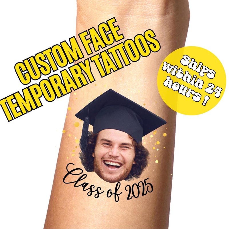 Custom Temporary Tattoos - Etsy
