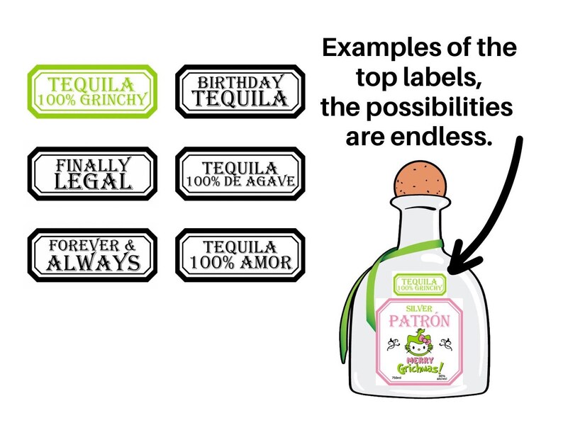 Custom Patron Label, Taylor Custom Label, Merry Swiftmas, Tis the Damn ...