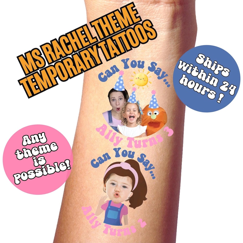 Ms Rachel Birthday Decorations - Etsy