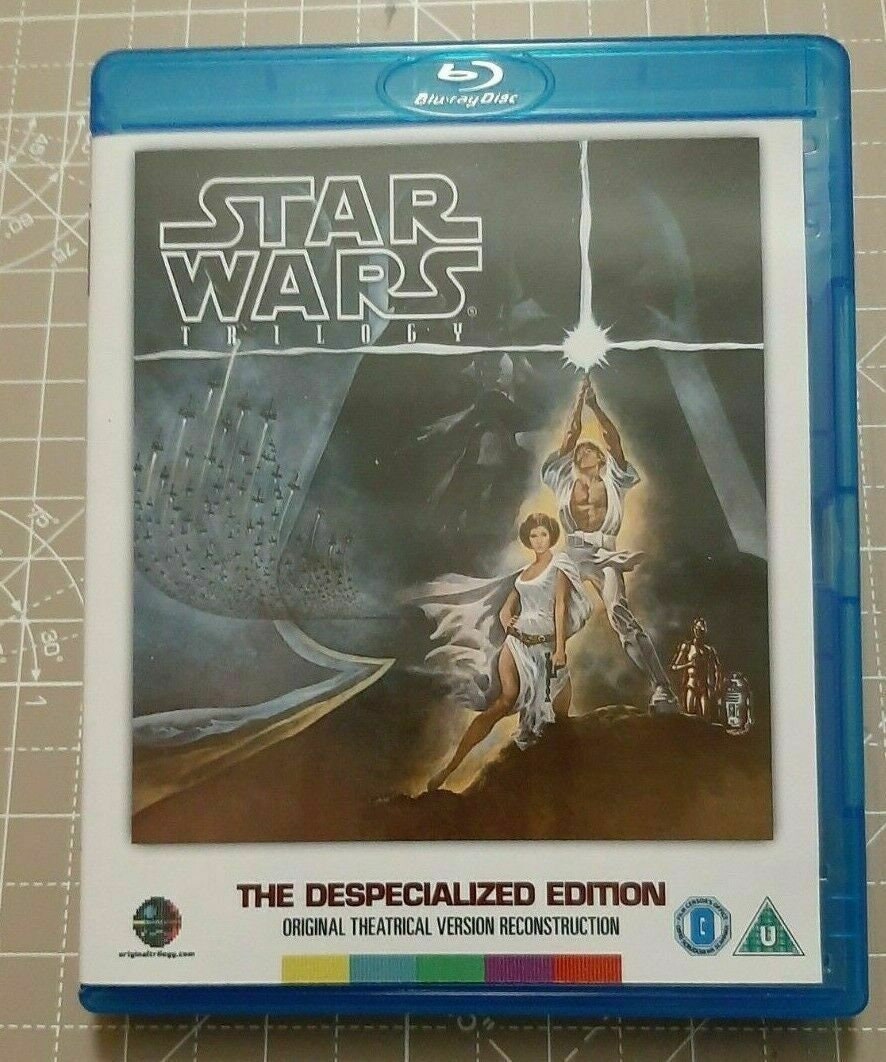 Star Wars Original Theatrical Trilogy Blu Ray Despecialized Etsy