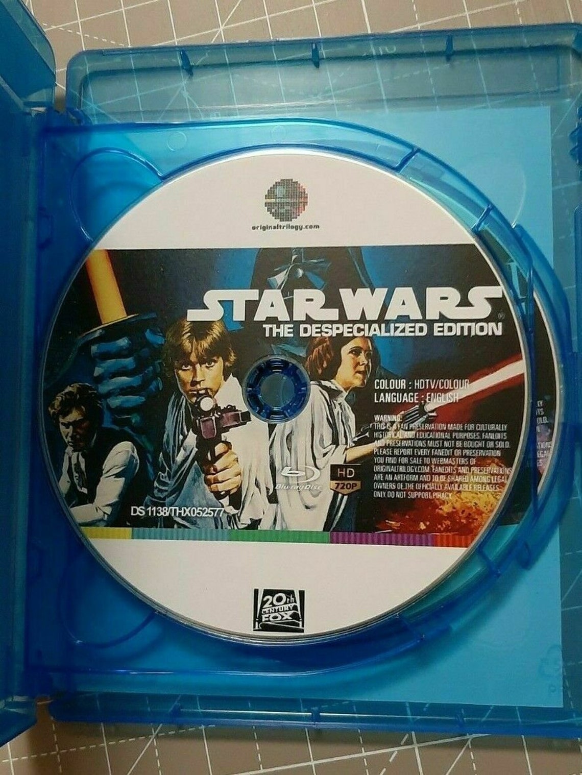 Star Wars Original Theatrical Trilogy Blu Ray Despecialized Etsy