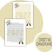 New Years 2022 Printable Instant Download Set, Stationary Set of 6 ...