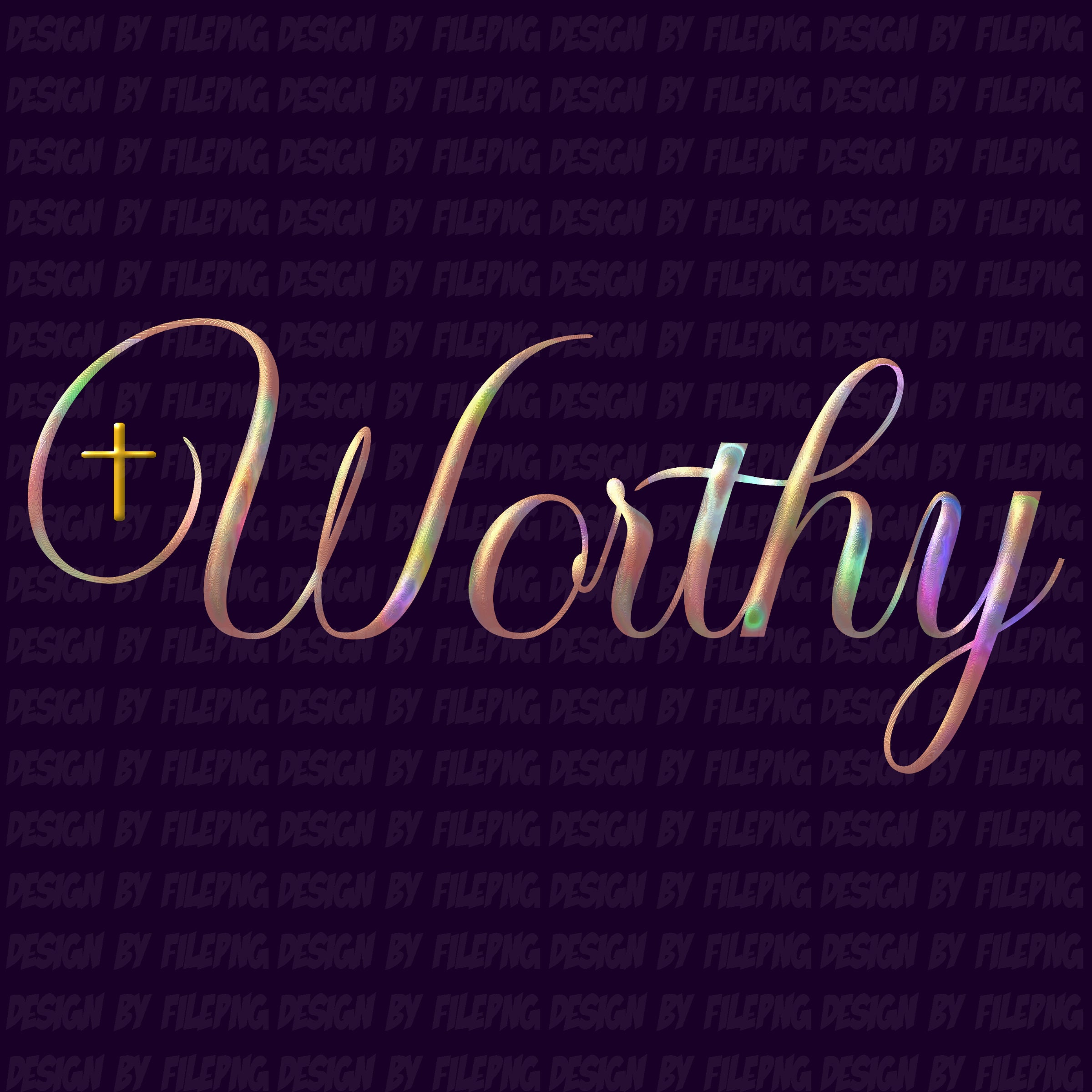 Worthy Cross Svg Png CHRISTIAN SUBLIMATION DESIGNS Downloads Religious ...