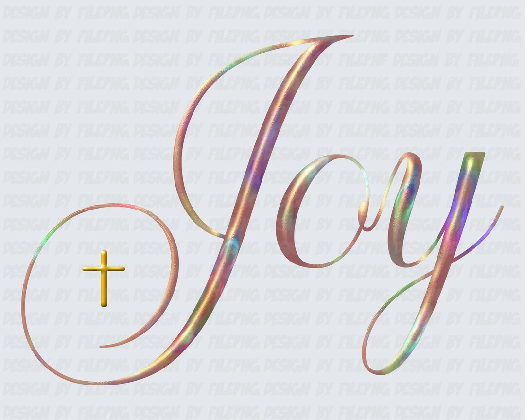 Joy Cross Svg Png CHRISTIAN SUBLIMATION DESIGNS Downloads - Etsy