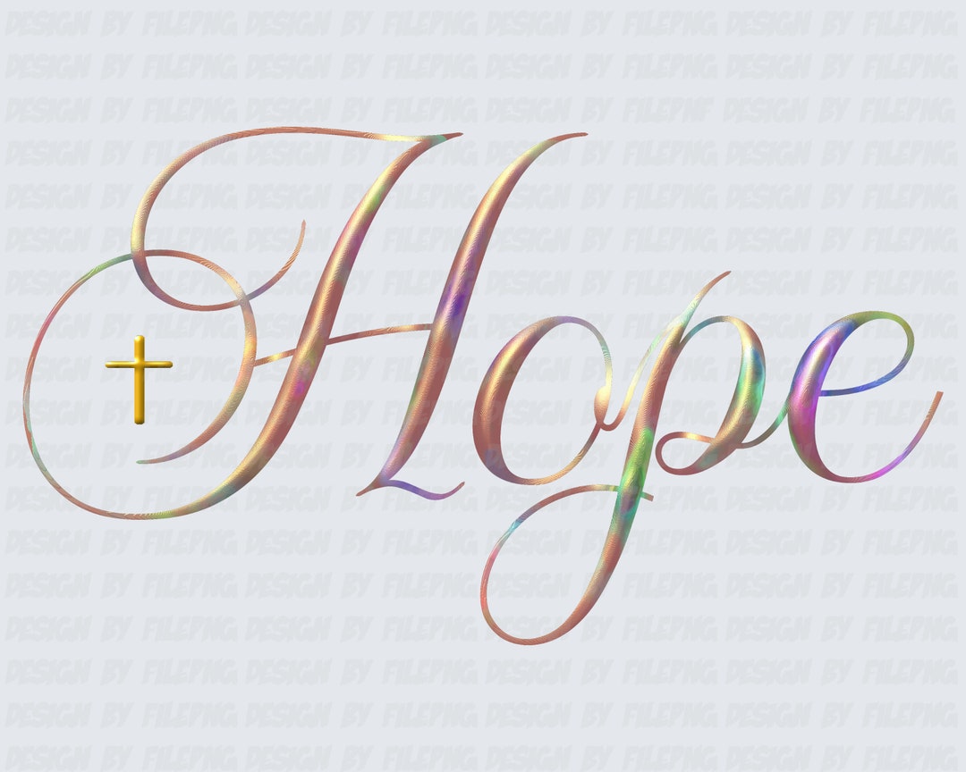 Hope Cross Svg Png CHRISTIAN SUBLIMATION DESIGNS Downloads - Etsy