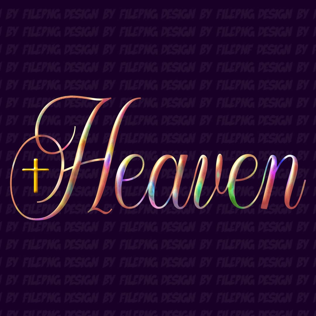 Heaven Cross SVG PNG: Christian Scripture Designs(digital Download) - Etsy