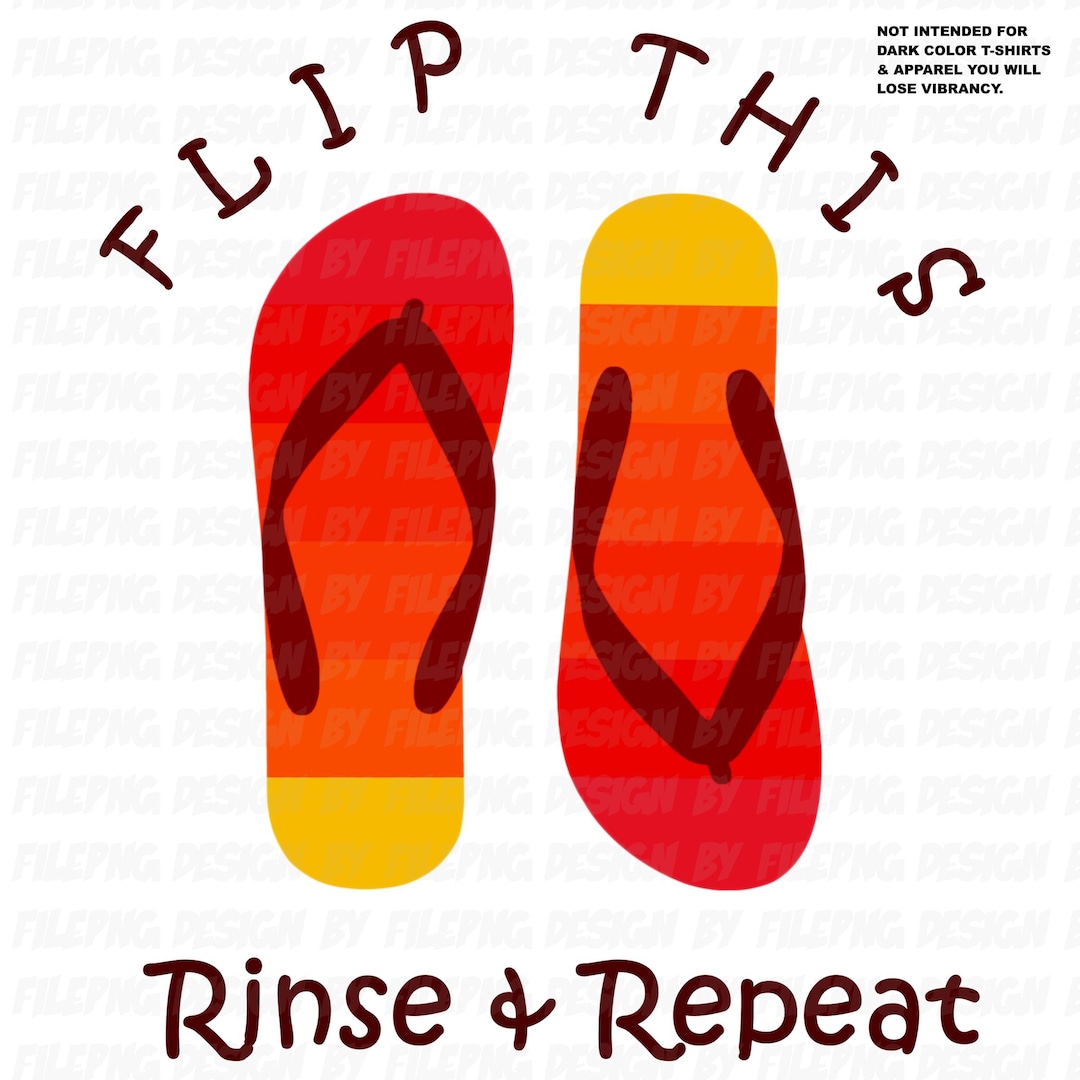 Flip Flop SVG: Beach Summer Clipart Designs (digital Download) - Etsy