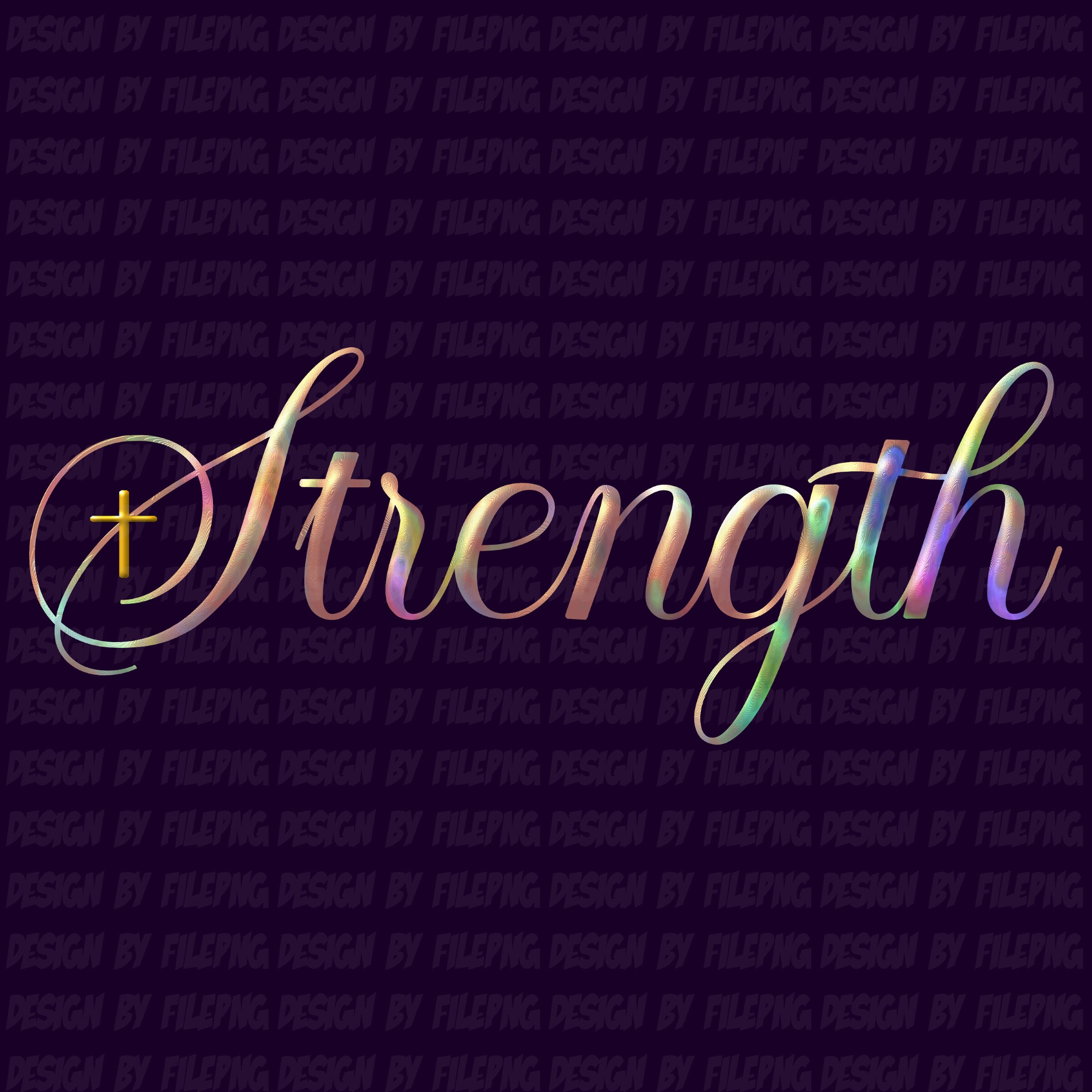 Strength Cross Svg Png CHRISTIAN SUBLIMATION DESIGNS Downloads ...