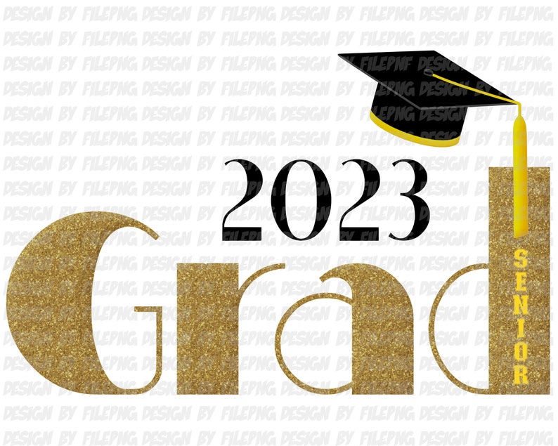 Senior Class of 2023 SVG PNG Graduation Cap Svg Clipart - Etsy