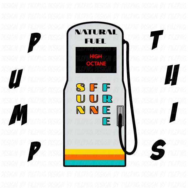 Gas Pump Sticker - Etsy