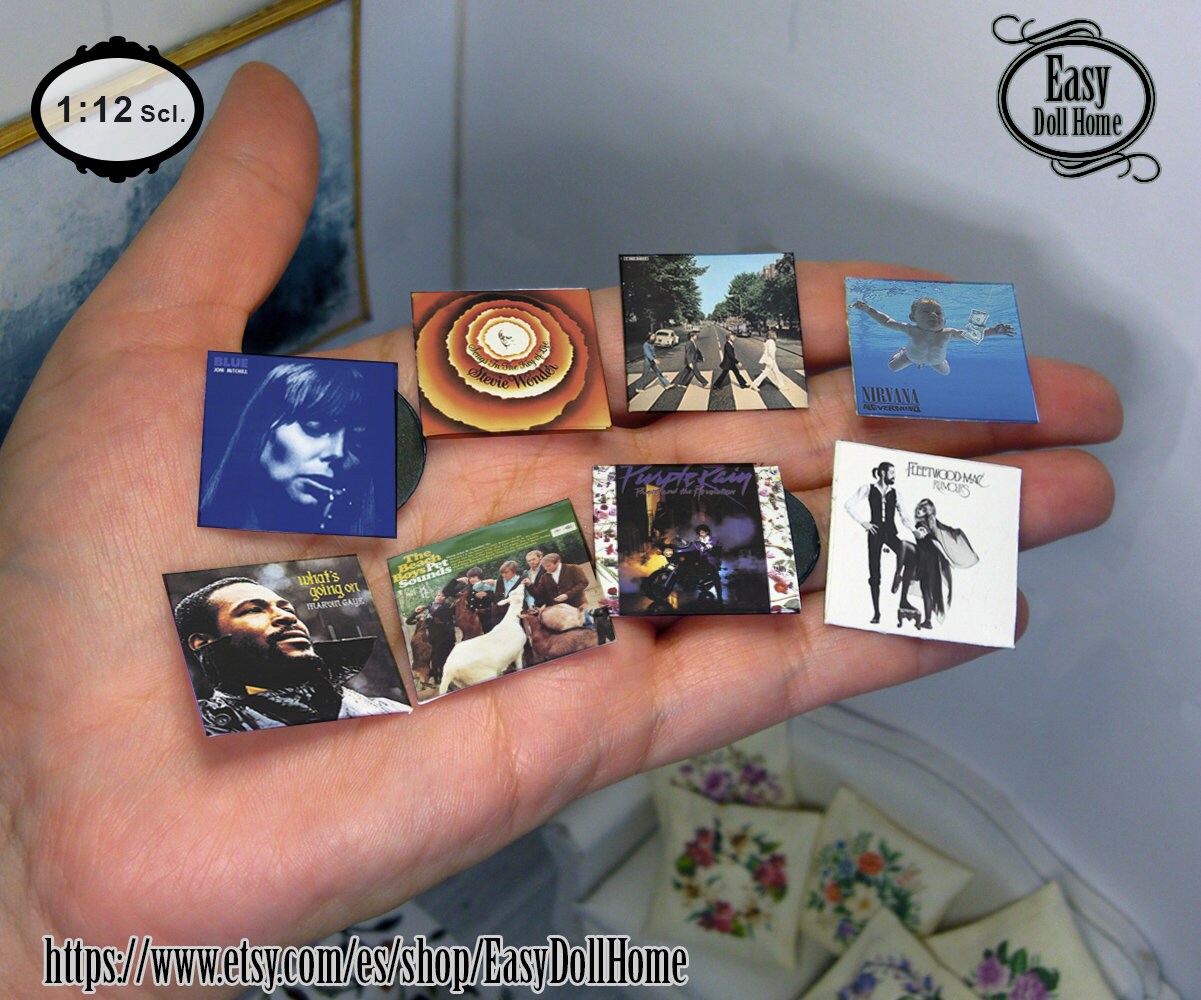 1:12 Scale the Greatest Albums According to Rolling Stone - Etsy