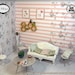 1:12 Scale 3 Dollhouse Wallpaper Pastel Tones Modern - Etsy
