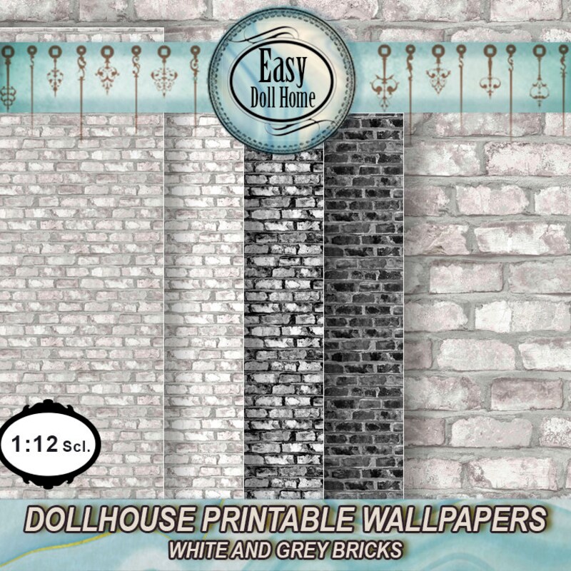 Dollhouse Wallpaper - Etsy