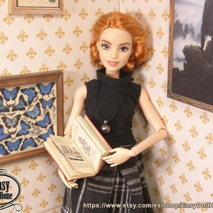 1:6 Miniature Alice in Wonderland Illustrated Book, First Edition, L ...