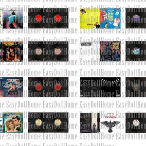 1:12 Scale the Greatest OST Albums, Vinyls, Lps, Authentic ...