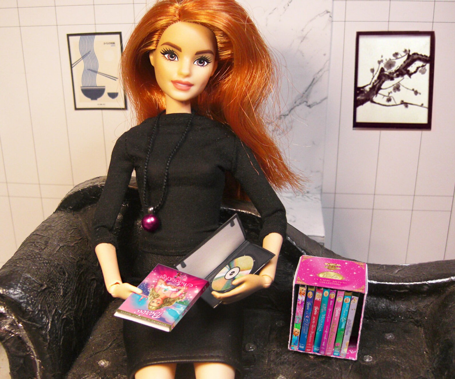 1:6 Miniature Printable Dvds, Openable or Just Covers With Box for ...