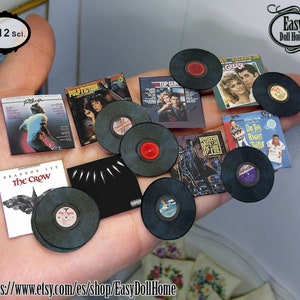 1:12 Scale the Greatest OST Albums, Vinyls, Lps, Authentic ...