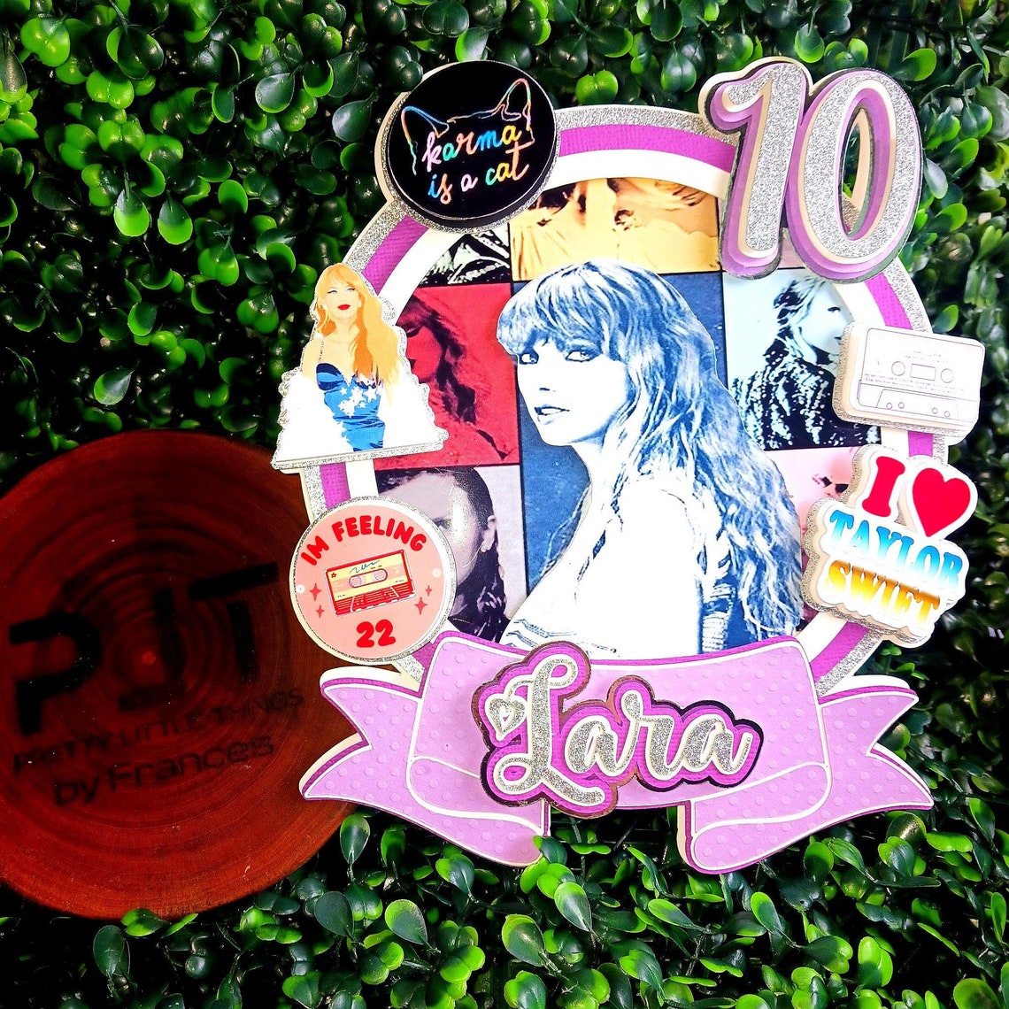 Inspired Taylor Fans Cake Topper - Etsy