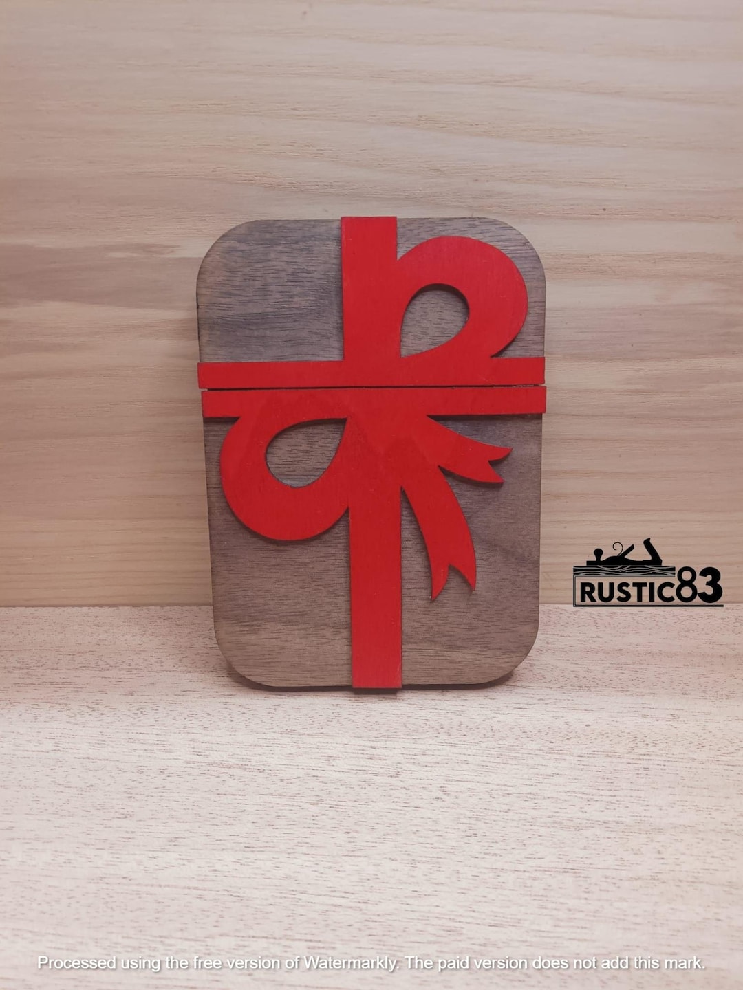 Personalized Wooden Gift Card Holder - Elegant & Unique Keepsake Gift ...