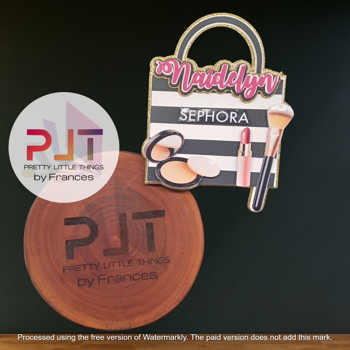 Cartera Sephora-deluxe Cake Topper Bolsa De Marca Archivo Digital SVG ...