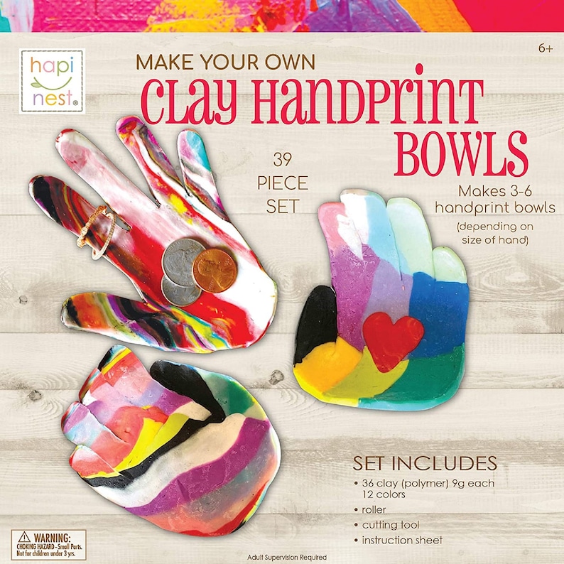 Make Your Own Clay Handprint Bowls Craft Kit For Kids Boys And Etsy make-your-own-clay-handprint-bowls-craft-kit-for-kids-boys-and-etsy