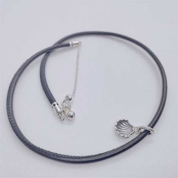 Leather Necklace - Etsy UK