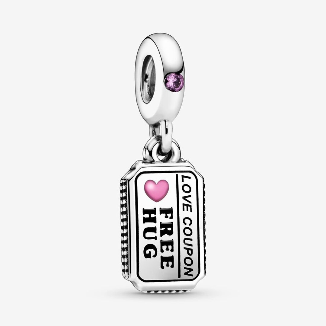 Genuine Pandora Valentine's Day Love Hug Kiss Pendant 798703c01 - Etsy