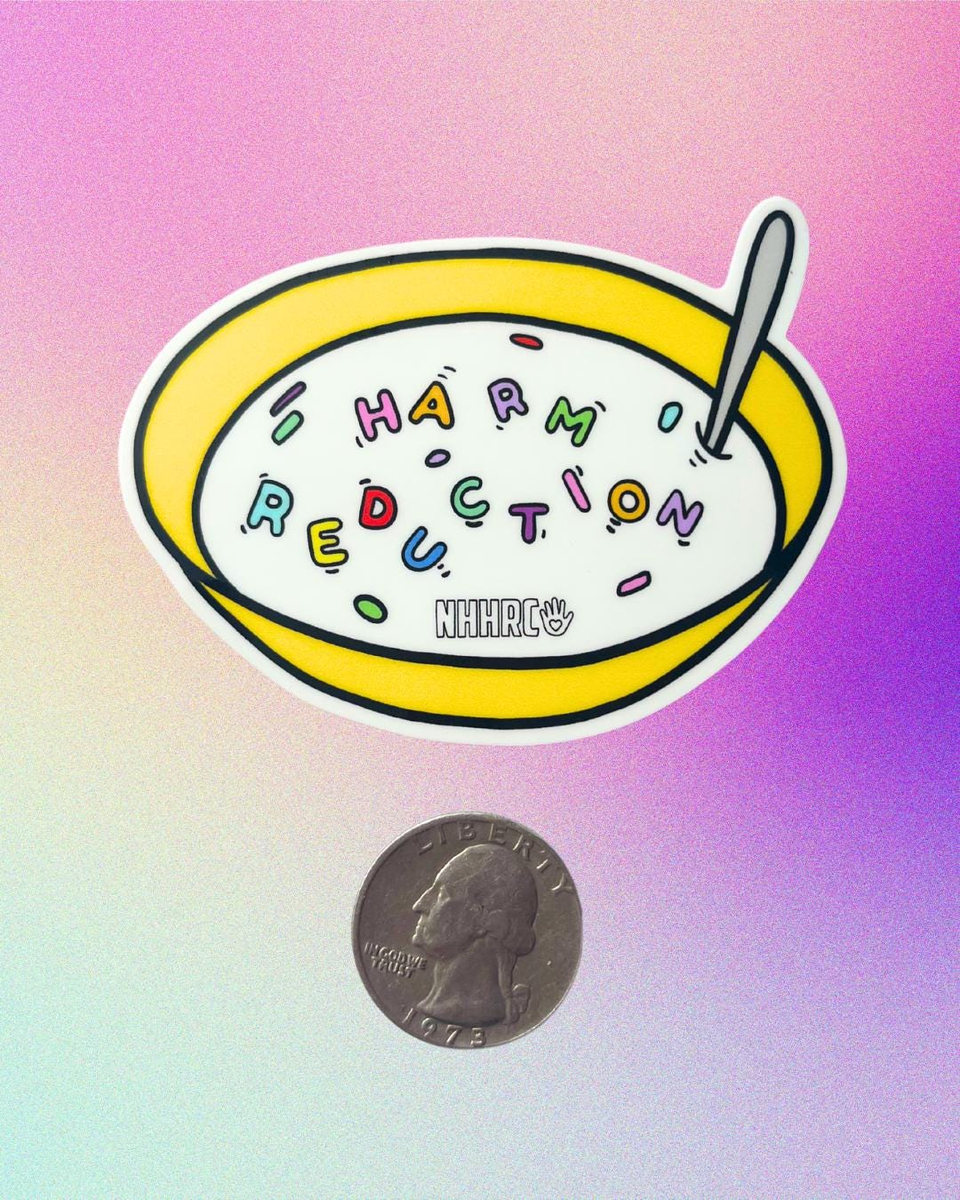 Cereal Harm Reduction Sticker | 3" Vinyl Decal - Etsy