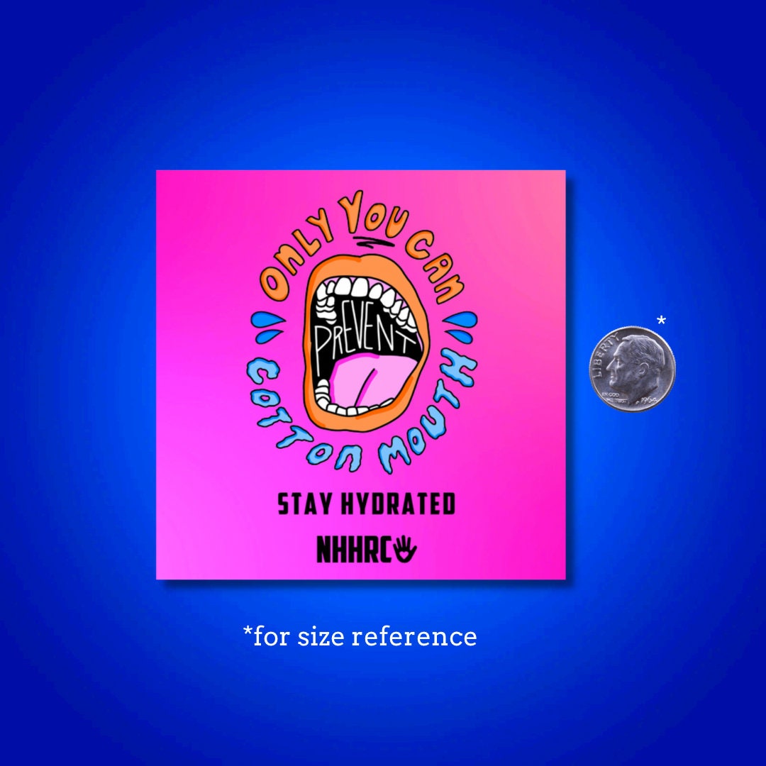 Harm Reduction Sticker 4-pack - Etsy