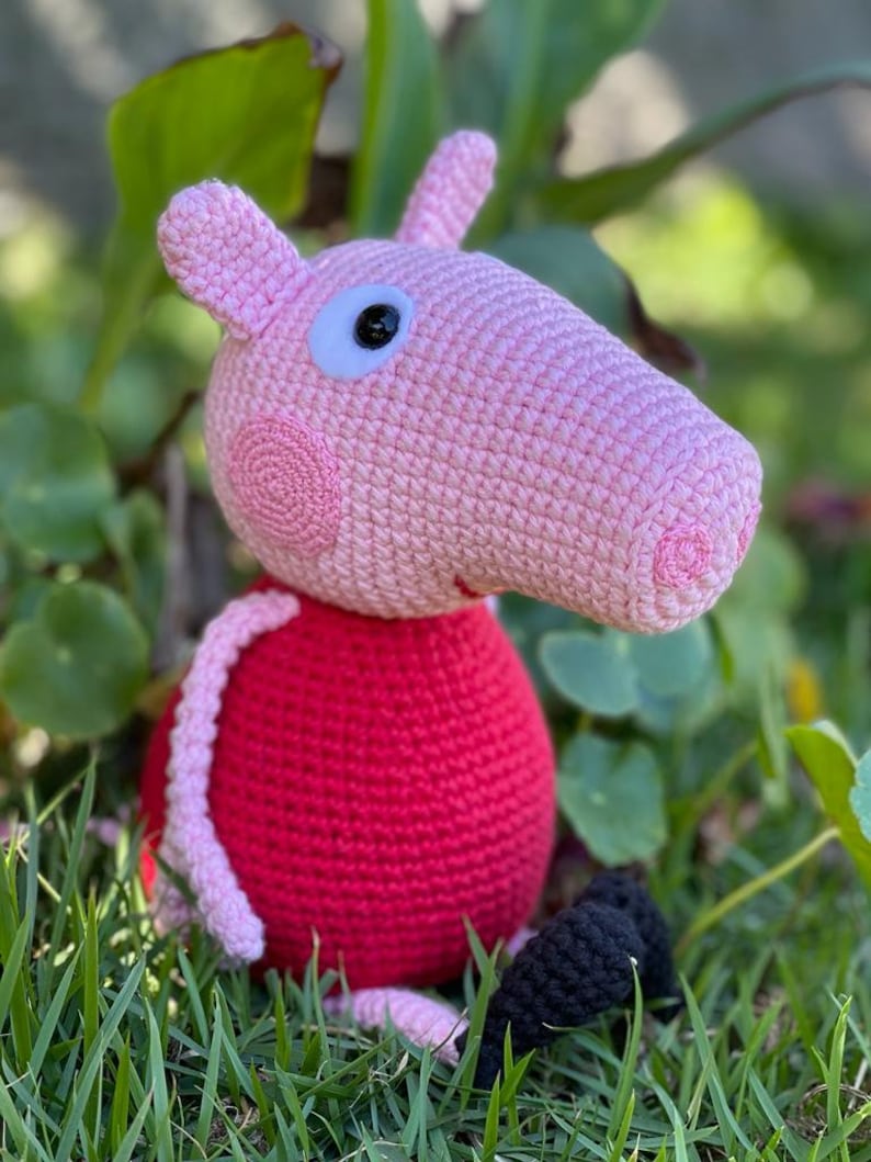 Peppa Pig Crochet Pattern This is Not a Finished Doll. Please - Etsy